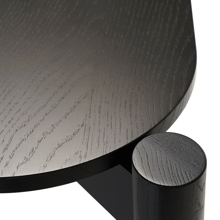 Castor Table キャストール テーブル D343MF グレインマットブラック 通販 | 【公式】カリモク家具オンラインショップ