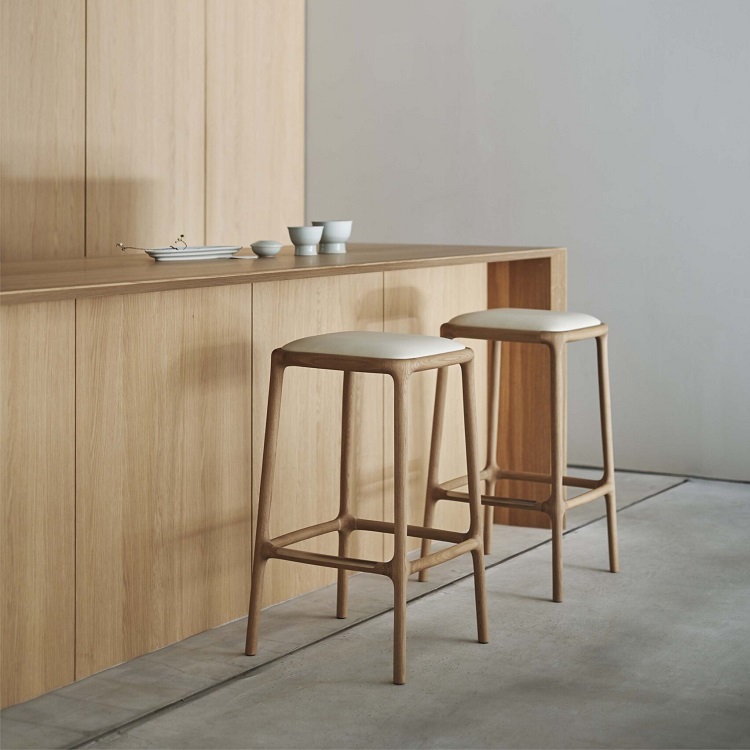 【KARIMOKU CASE】NF-BS01 Bar Stool Maple-102/Pure Oak